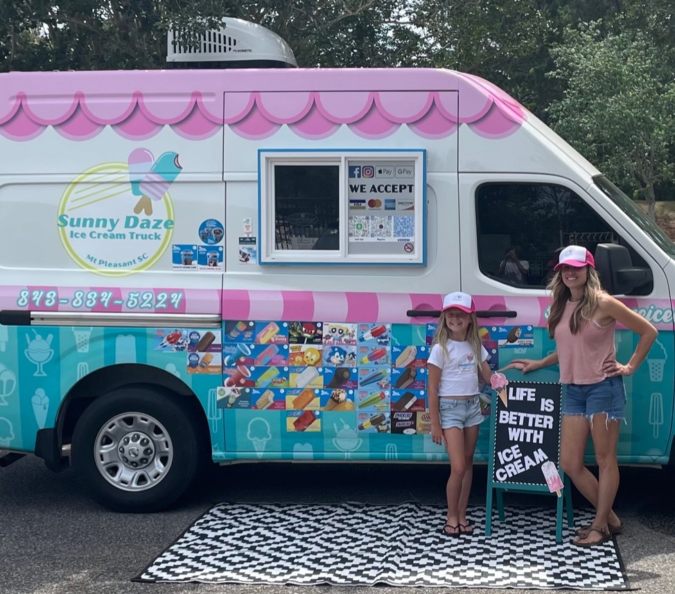 Sunny Daze Ice Cream Truck - Mount Pleasant South Carolina